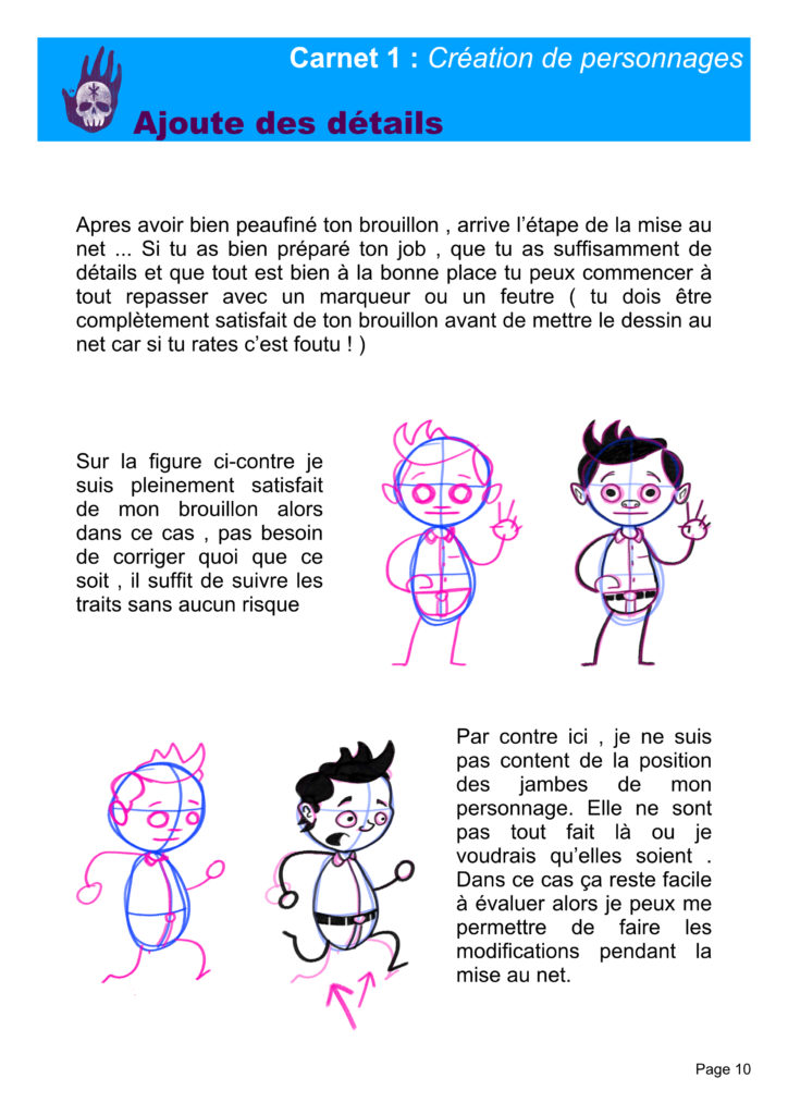 Guide de dessin pour débutants / tutoriels / kastorcorp