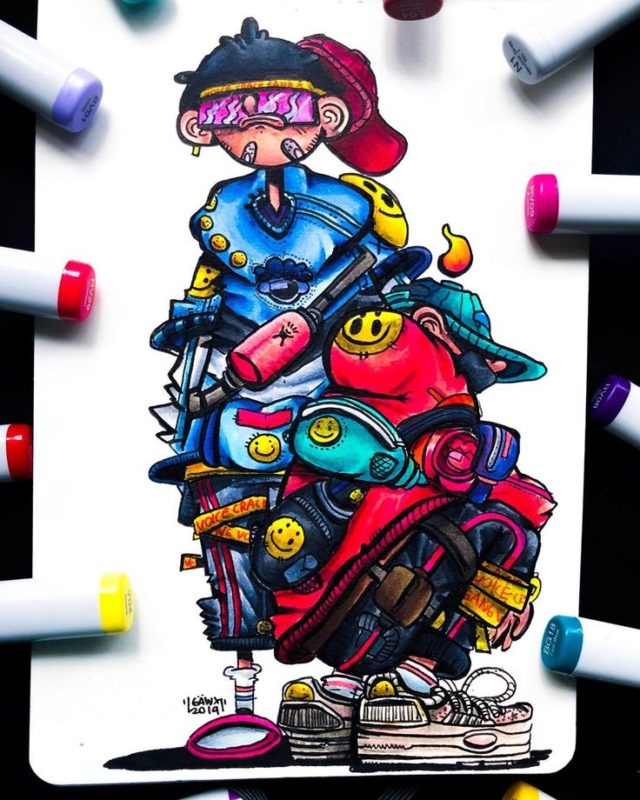 Le DOODLE ART, je (re)découvre ( c'est génial ) // part1 // KASTOR Corp.