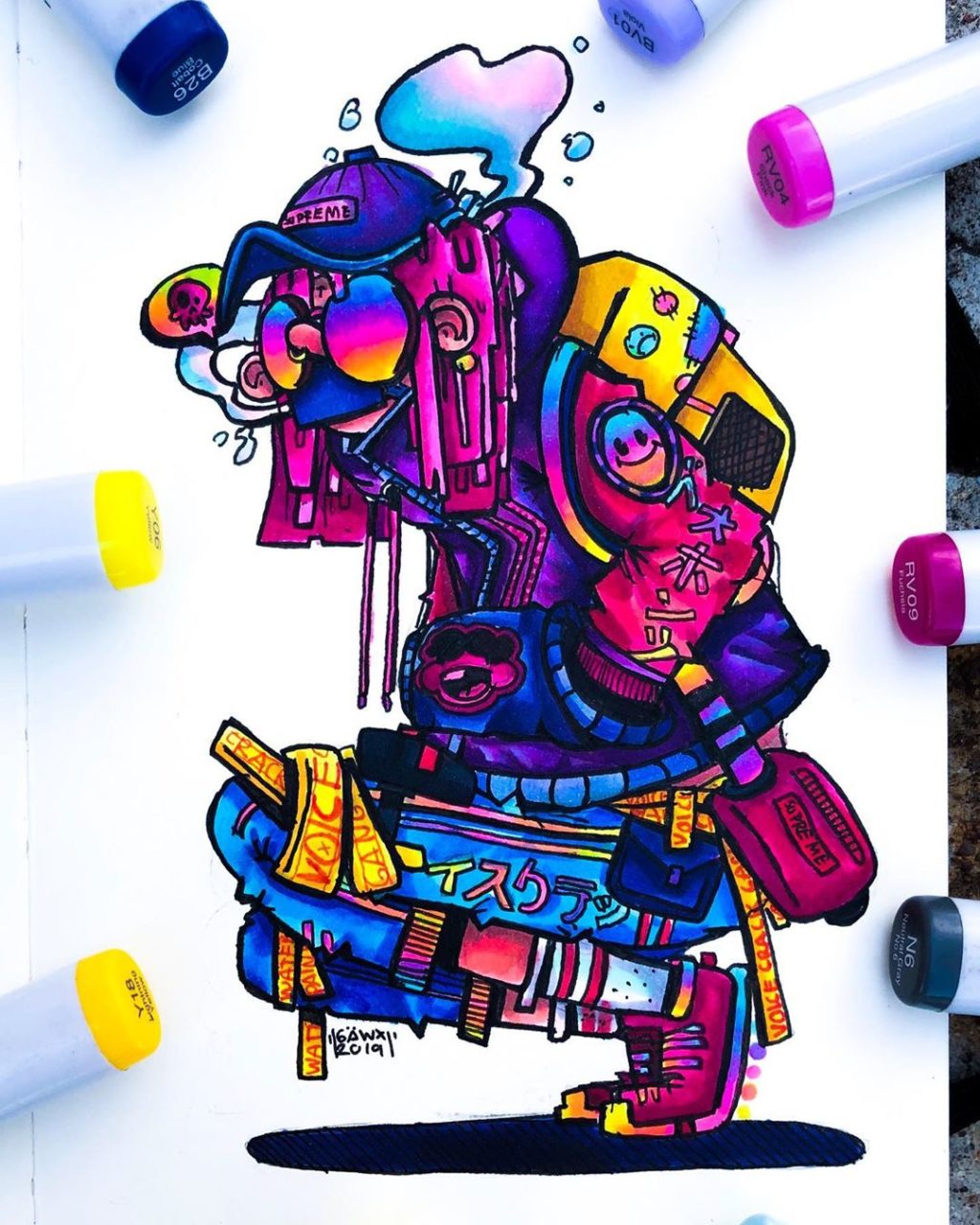 Le DOODLE ART, je (re)découvre ( c'est génial ) // part1 // KASTOR Corp.