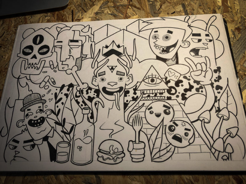 Le DOODLE ART, je (re)découvre ( c'est génial ) // part1 // KASTOR Corp.